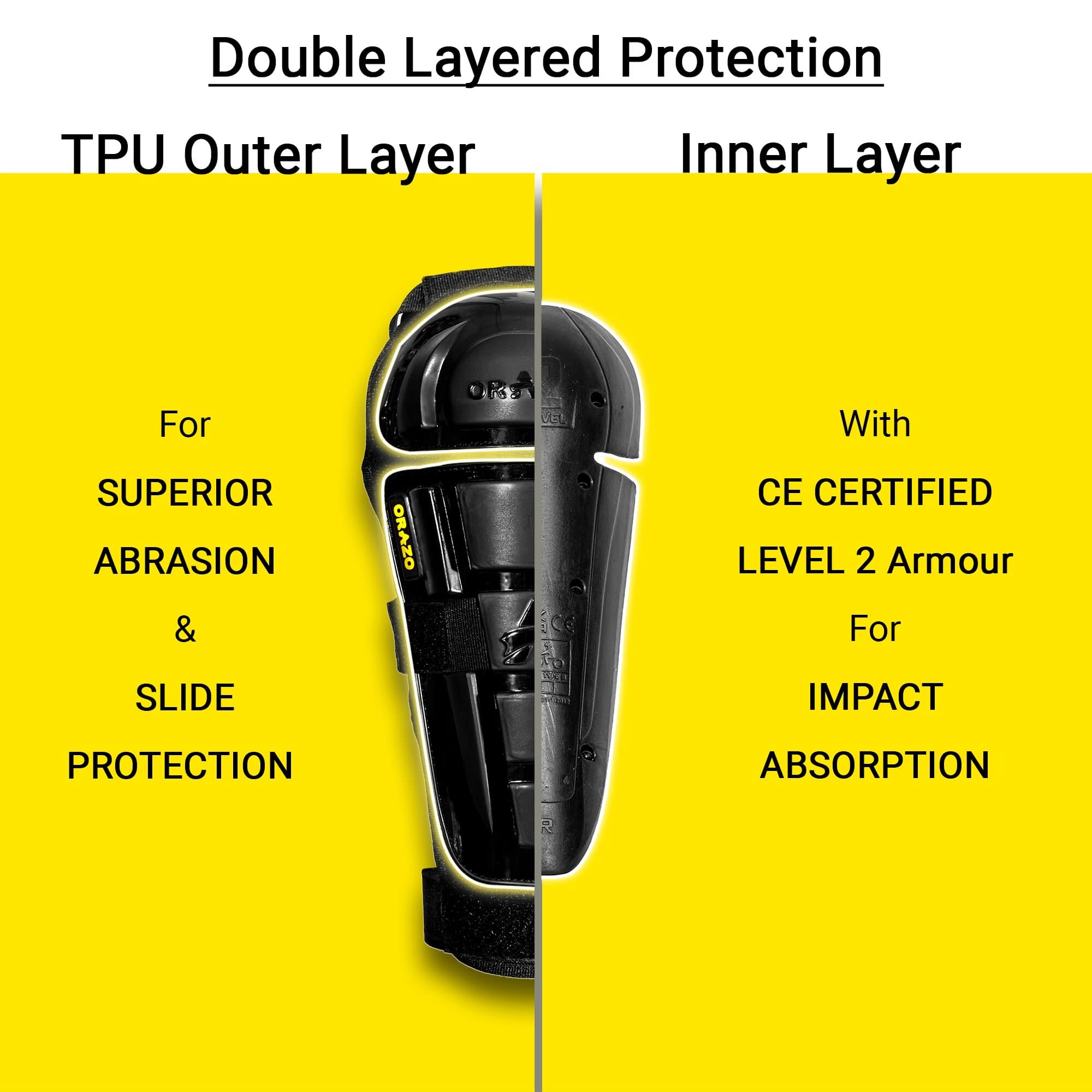 RAPTOR Knee & Shin Protector with Level 2 Armor
